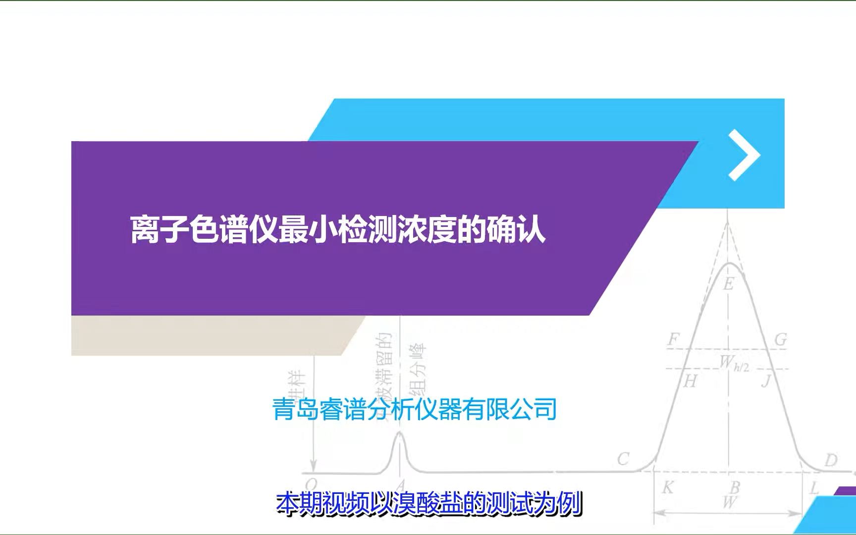 最小检测浓度的确认