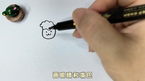 绵羊简笔画有几种画法?两种绵羊的画法教程来了