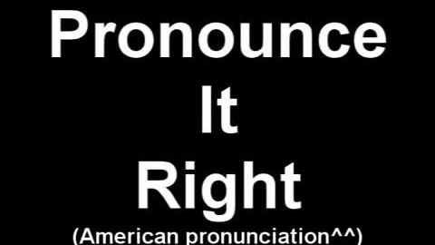 美式发音How to pronounce THEATER #英语