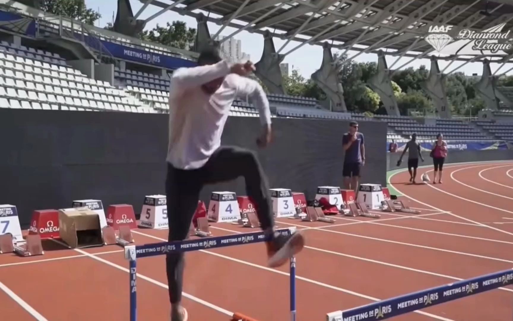 摆动腿过栏技术