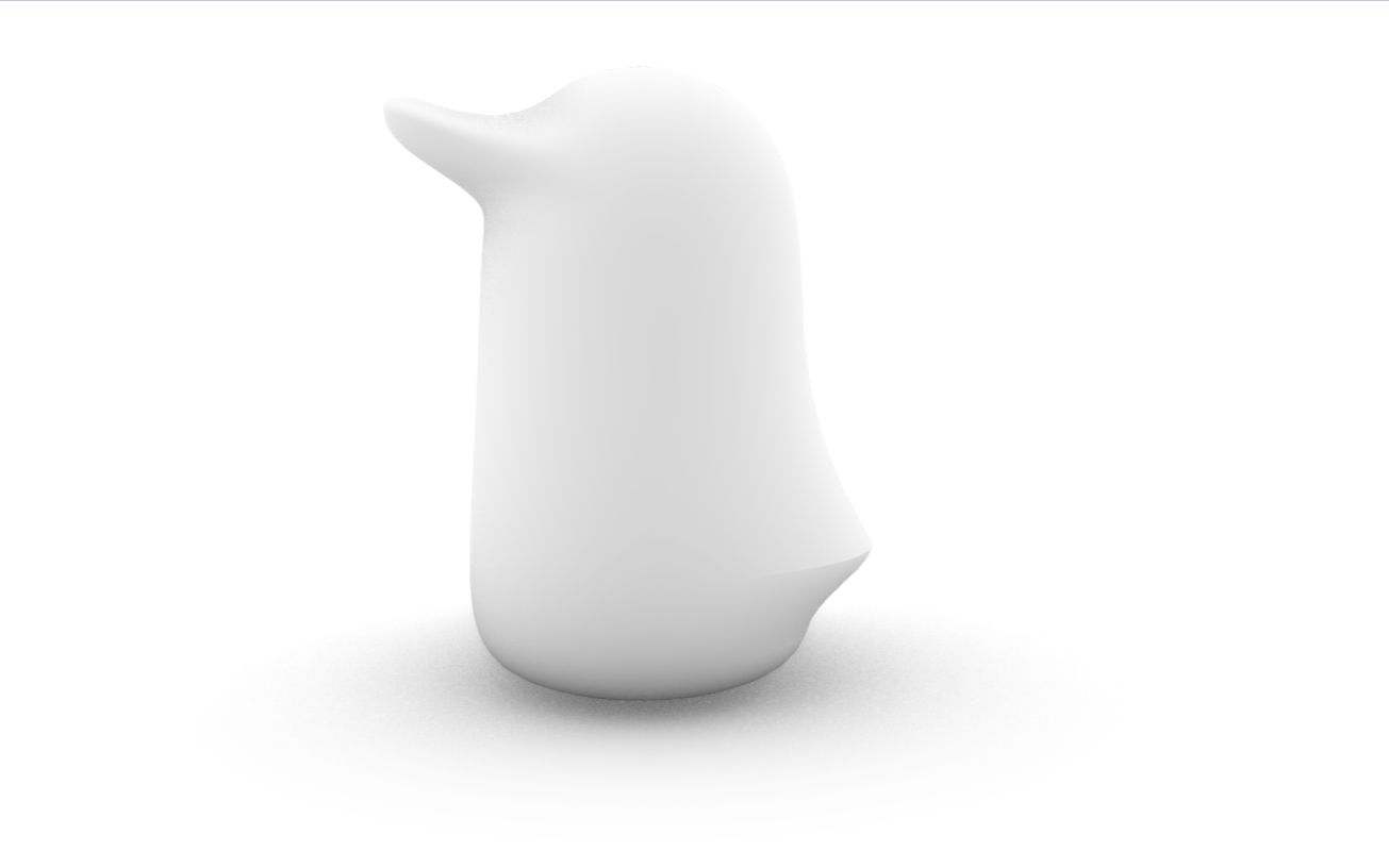 犀牛(Rhino)仿生企鹅产品建模视频教程