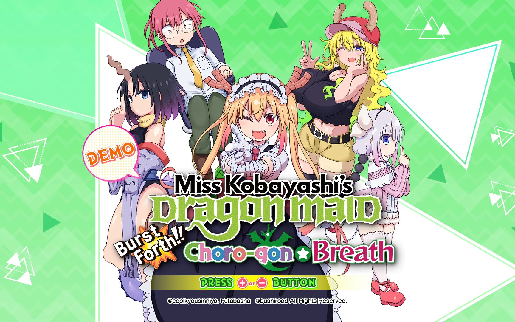 [Switch][小林家的龙女仆][试玩版]NS新飞行射击游戏试玩DEMO流程