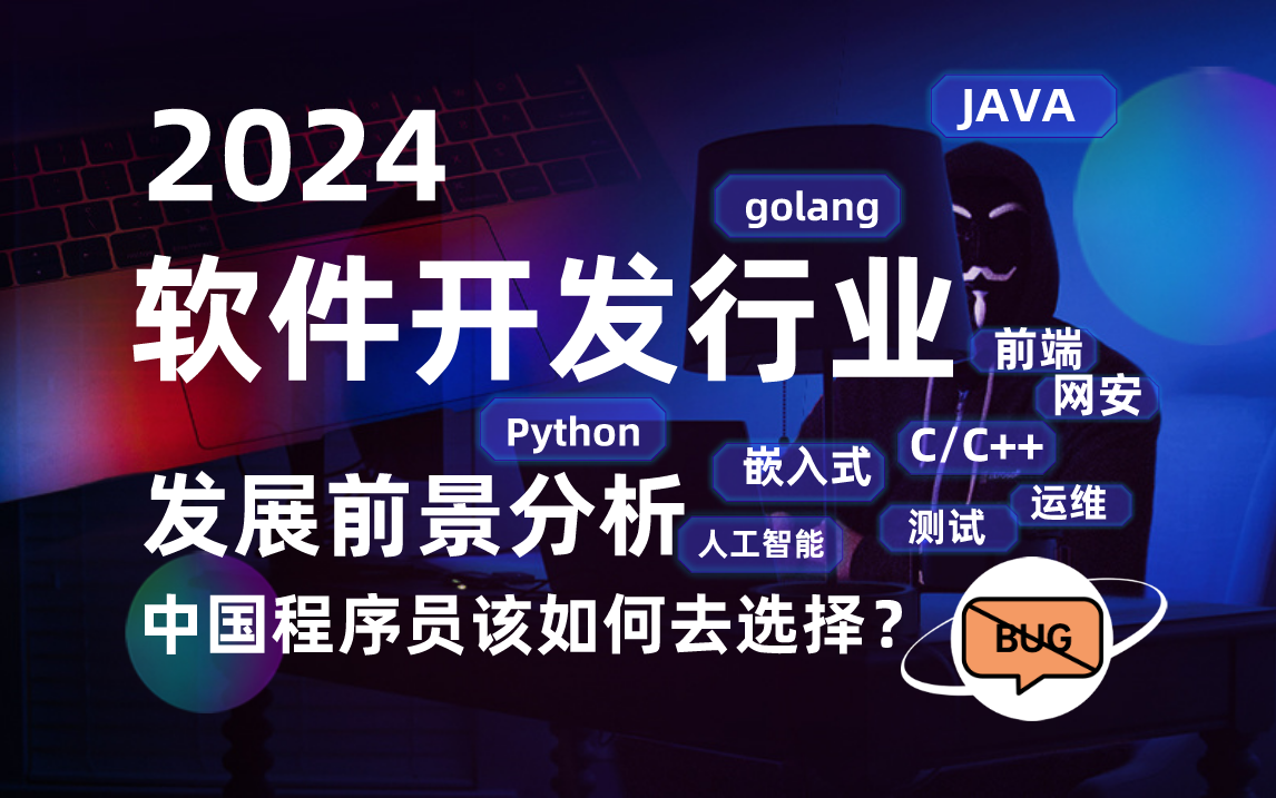 2024年计算机软件开发行业发展前景分析,中国程序员编程语言Java/C/...