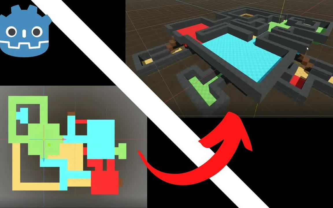 Godot 4 中文教程:完全布局和原型设计多层 3D 关卡