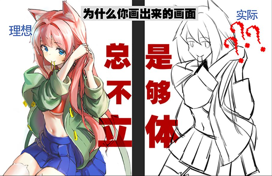 为什么画出来的画面总是不立体,你真理解透视该怎么用么?|沙包的零...