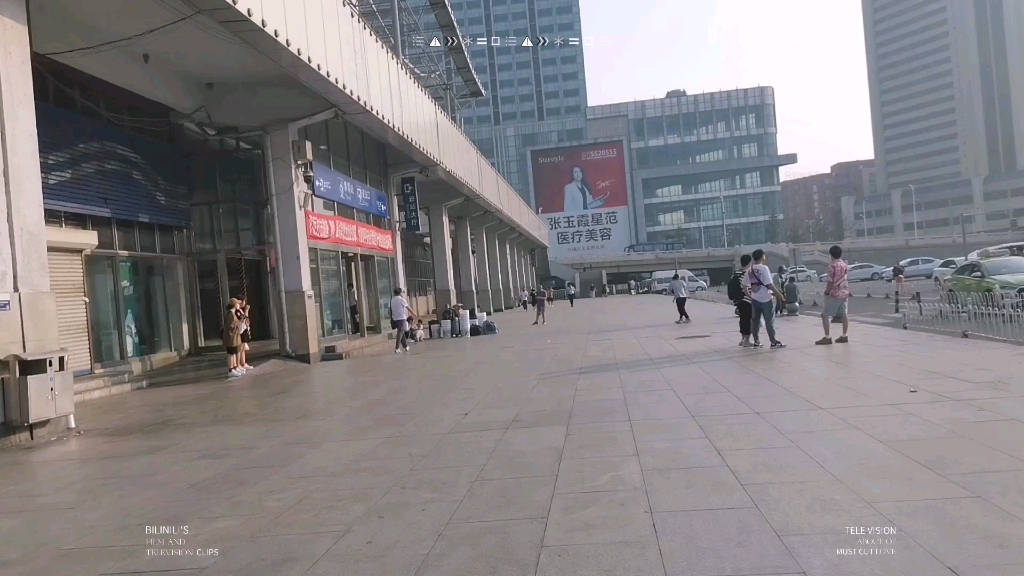 7月12日早晨的鞍山火车站掠影