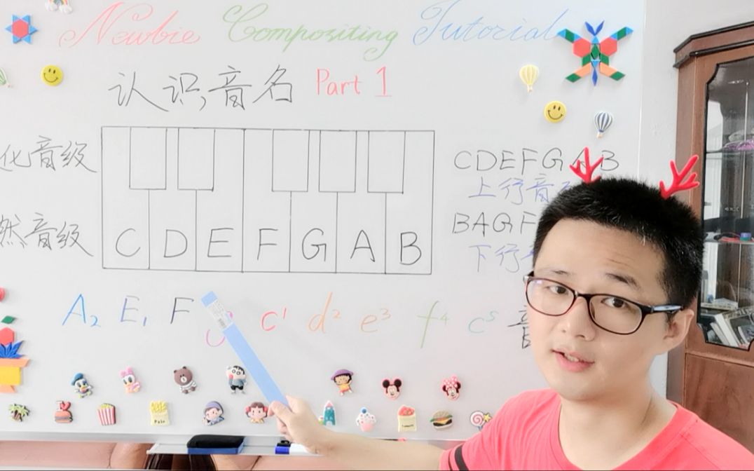 维乐的小白音乐课堂——认识音名Part1