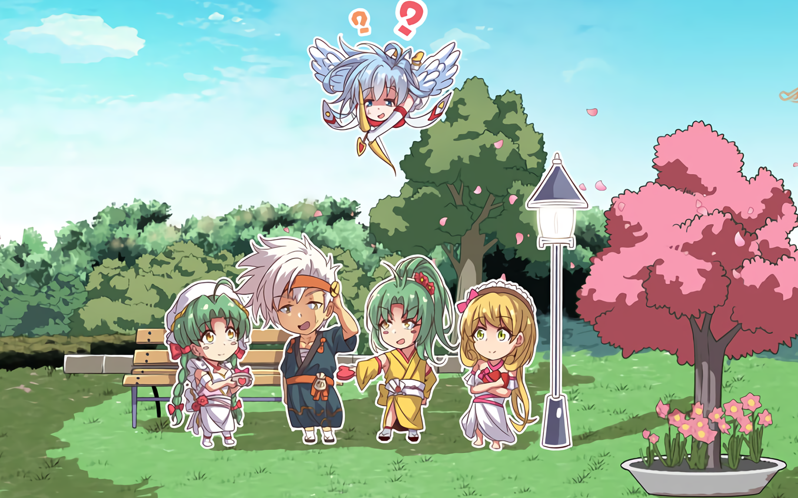 【竖屏卷轴】《梦幻模拟战》四周年数据回顾活动背景