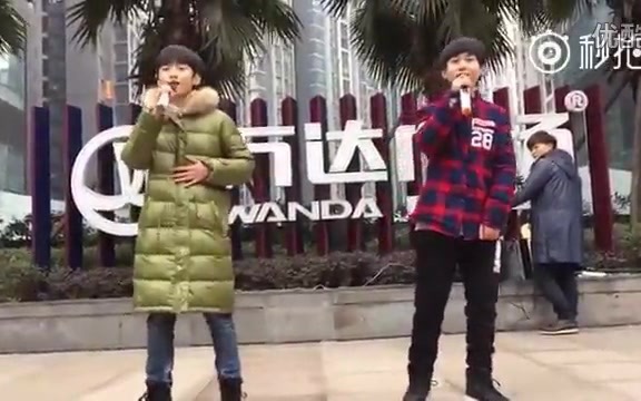 【TF家族】20160130重庆万达路演合集|张真源x严浩翔《致爱》《...