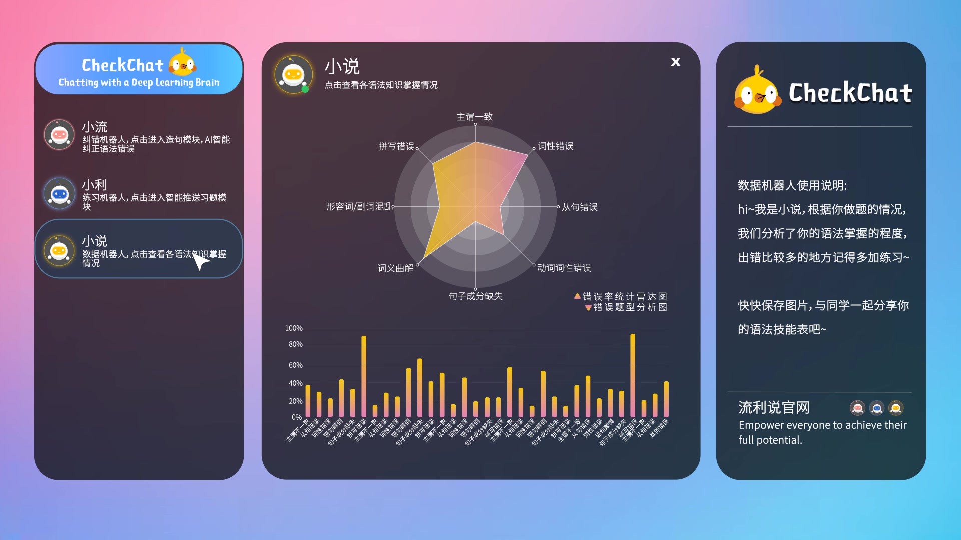 【Demo展示】DeeCamp2019:英语造句练习语法互动反馈教学