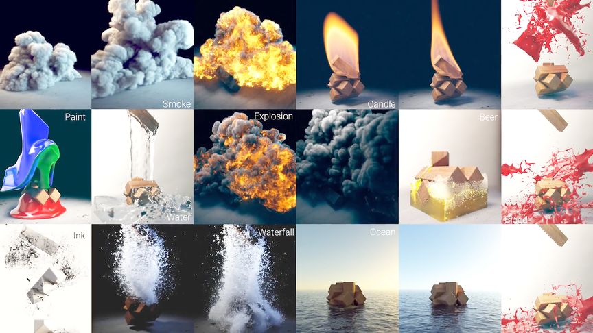 3dmax特效插件 phonenix fd 3.0 demo 火凤凰演示