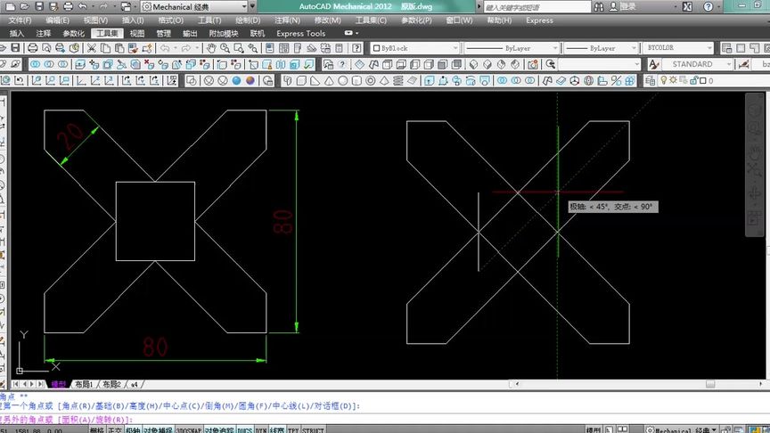 CAD实例讲解:绘制图形前一定要把图形分析透了,再去绘制