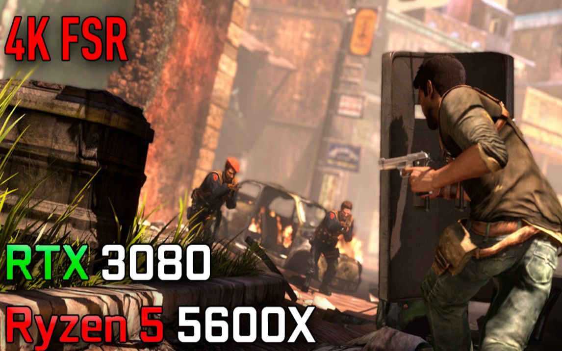 《神秘海域3》PS3版(4K分辨率测试,FSR开启)RPCS3模拟器 RTX ...