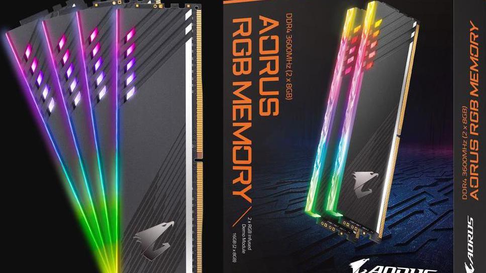 技嘉把RGB内存玩出了新的高度 买2条送2条 .