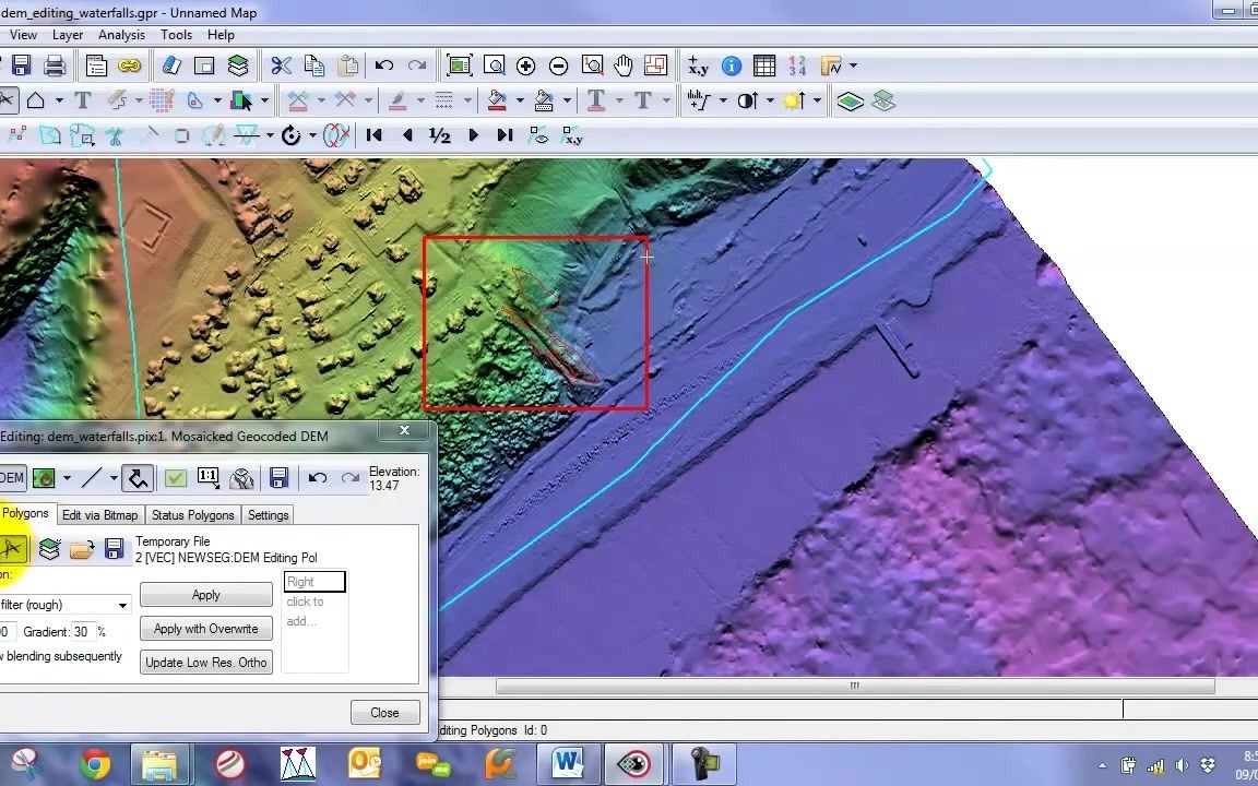DEM编辑专辑 - Part 2 - 处理复杂地形