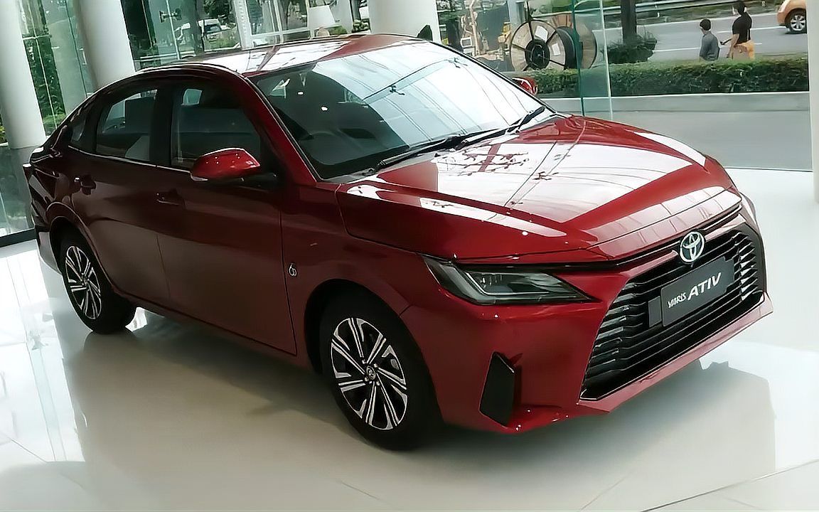 7万!2023款丰田威驰终于来了!搭1.5L+8at,新车比本田思域还漂亮