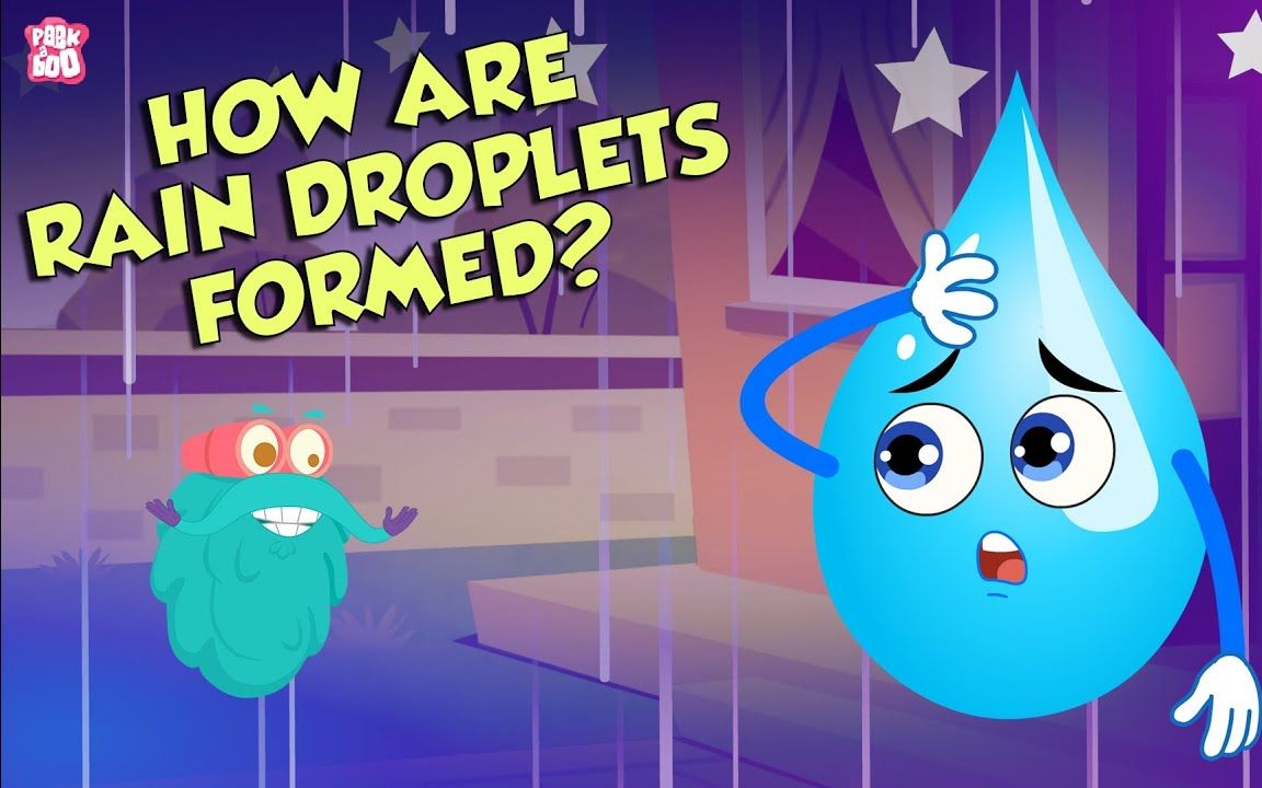 雨滴是怎么形成的 How are rain droplets formed | The Dr. Binocs Show