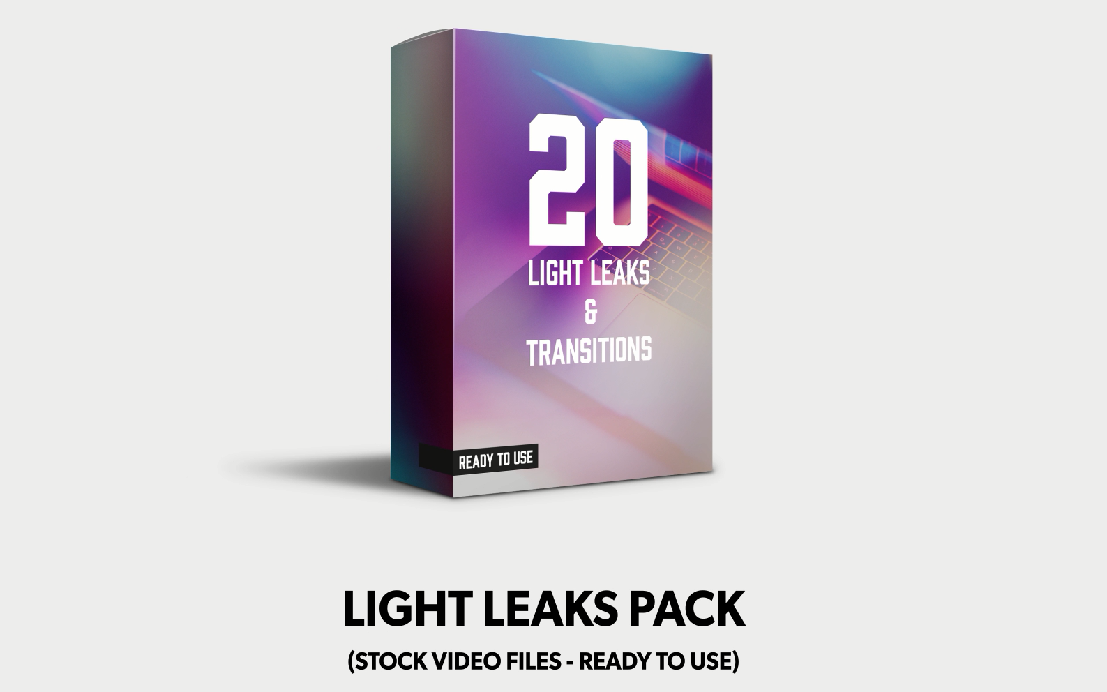 AE教程-制作彩色炫光叠加转场动画特效(英文字幕) Create Light Leaks ...