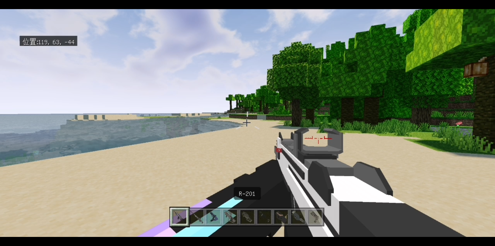 我的世界 恶灵势力模组枪械测评