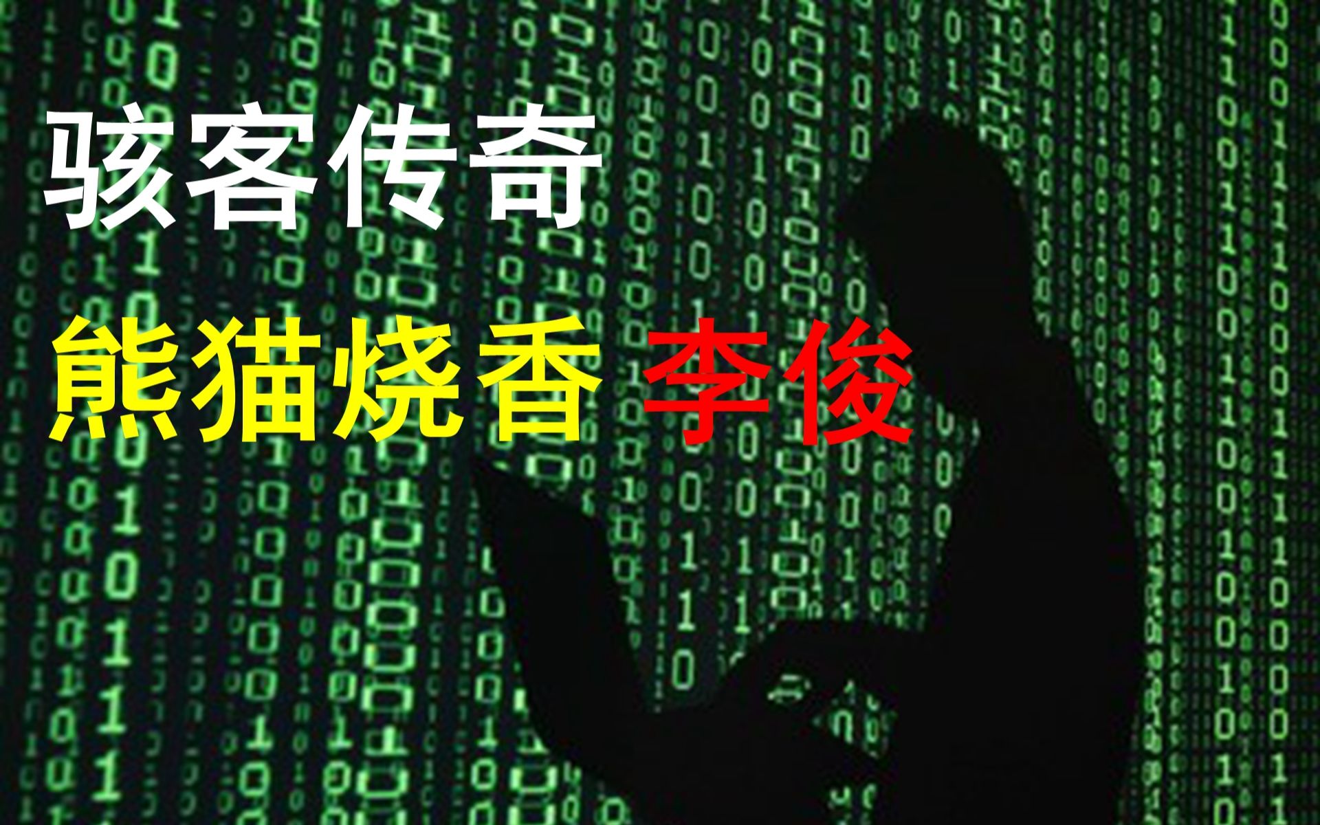 【骇客传奇】熊猫烧香作者李俊,两进两出的罪恶人生