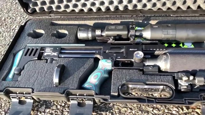 FX高端运动射击器材 开箱 测试视频