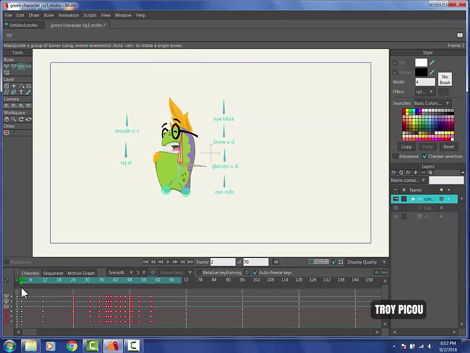 Anime studio (Moho) 教程