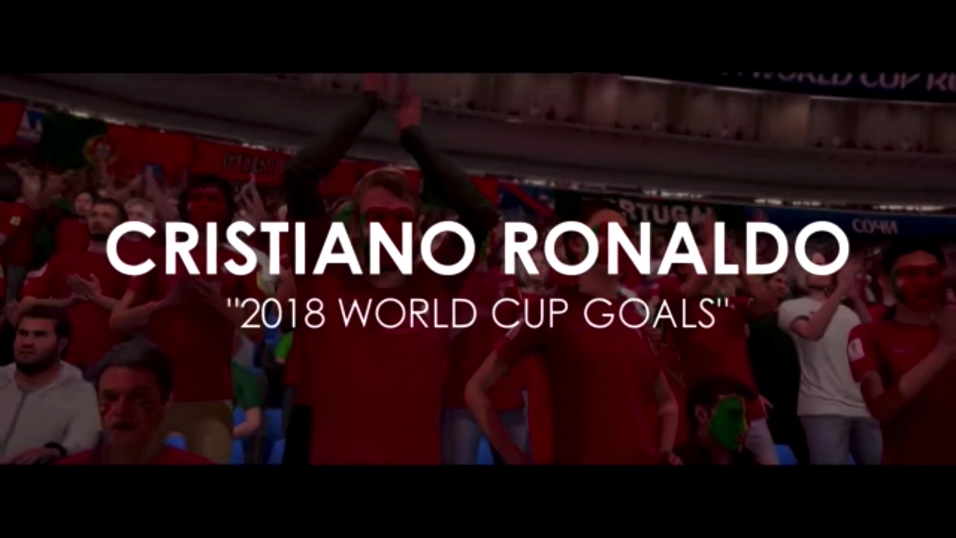 国外牛人用FIFA18还原C罗2018俄罗斯世界杯4个进球