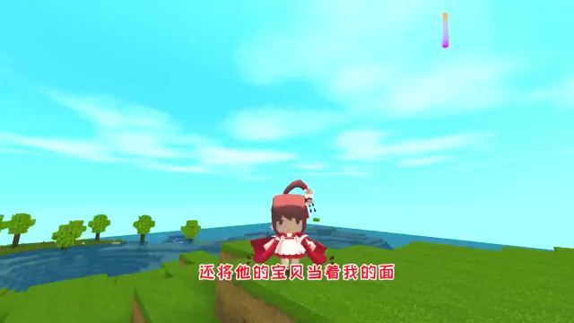 迷你世界:新手不要三段跳很难,我只.