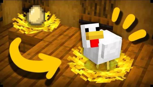 我的世界里如何用合成台创造小鸡,魔哒教你这个小诀窍