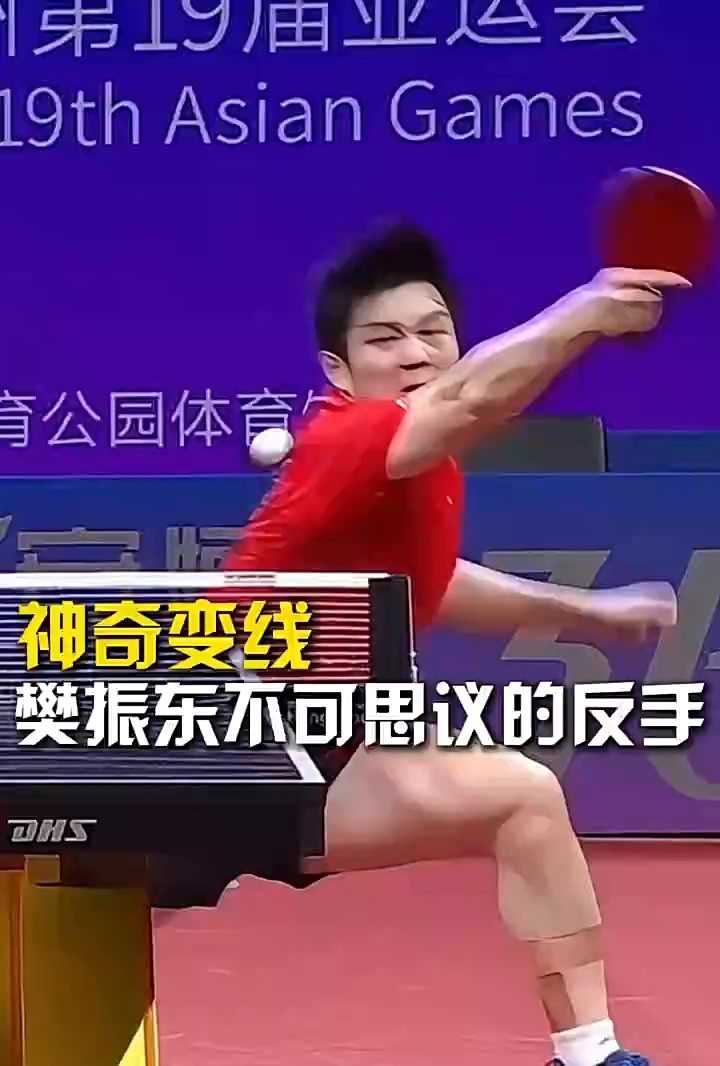 神奇变线!樊振东不可思议的反手能力