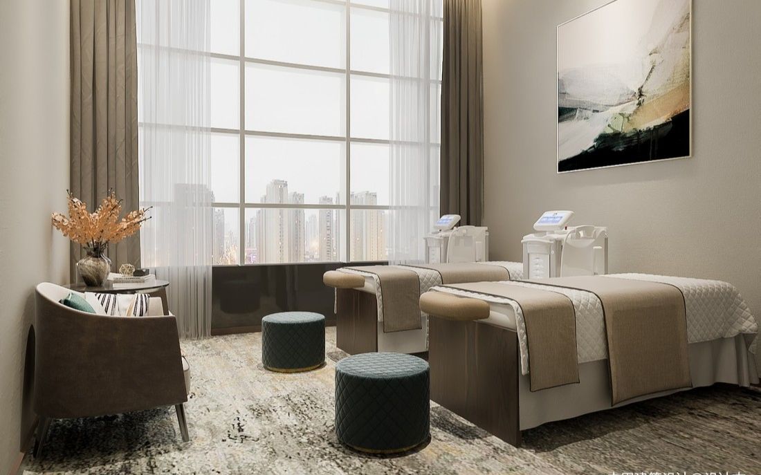 南宁设计/现代轻奢美容院装修设计,好生意从“装修”开始