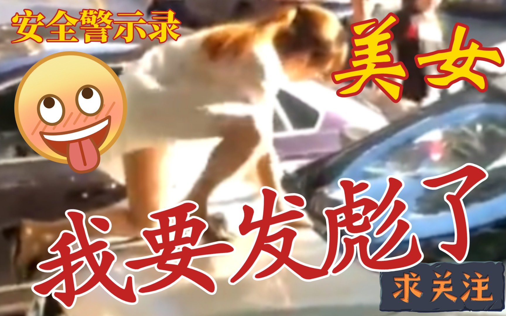 【安全警示录128】美女:我要发彪了 遵纪守法莫张狂文明出行不能忘