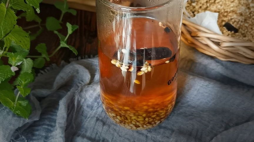 吃饭吃胖了就喝米喝回去,简单减脂清肠炒米茶,祛脂养胃还暖宫