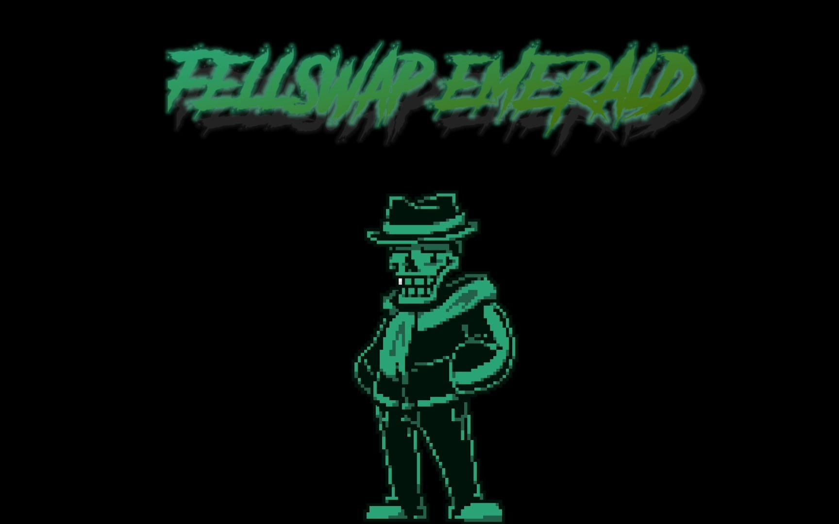 【UnderTale AU】FellSwap-Emerald!Papyrus 绿宝石帕 审判曲 Dancin...