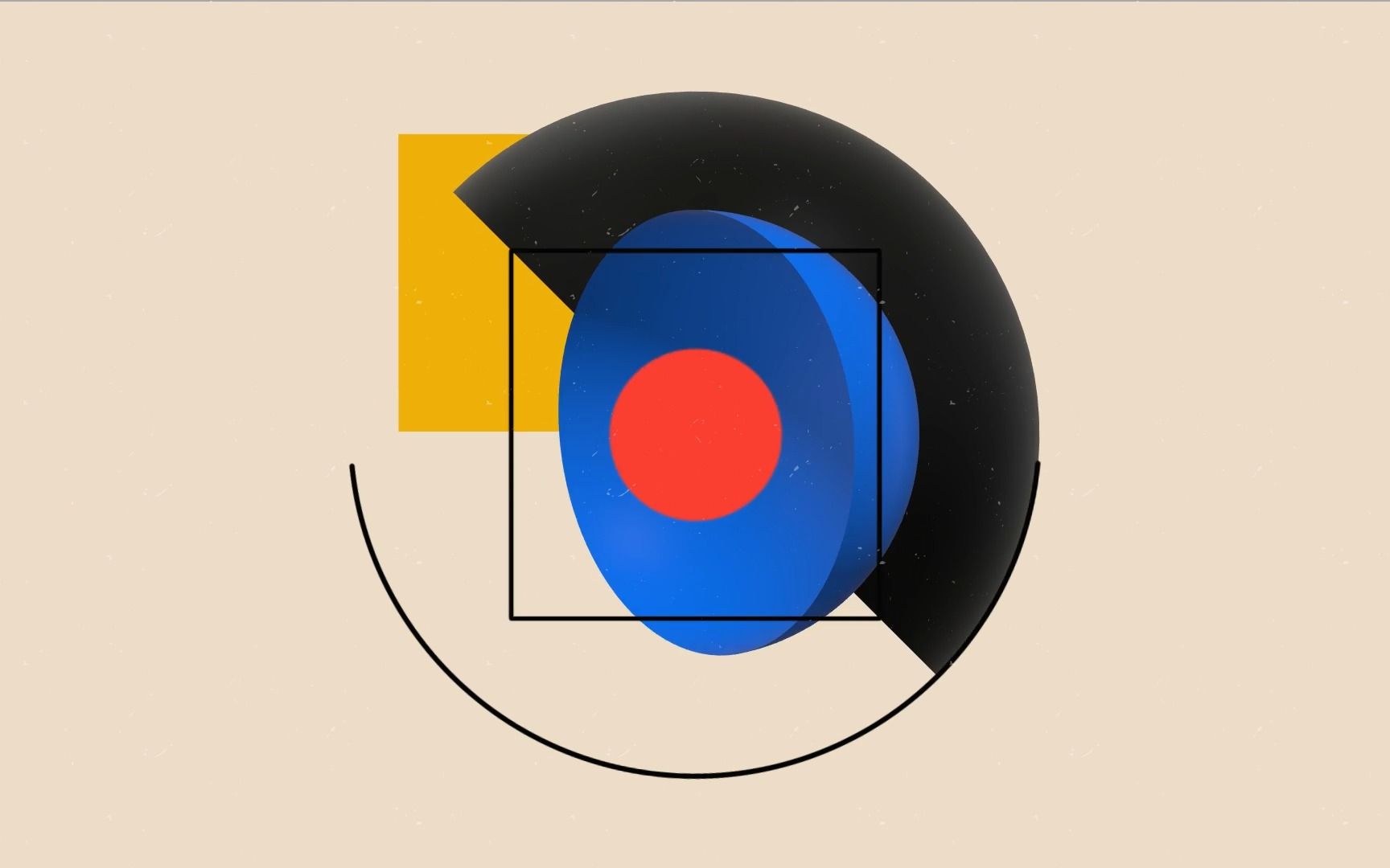 滚动方块圆球动画