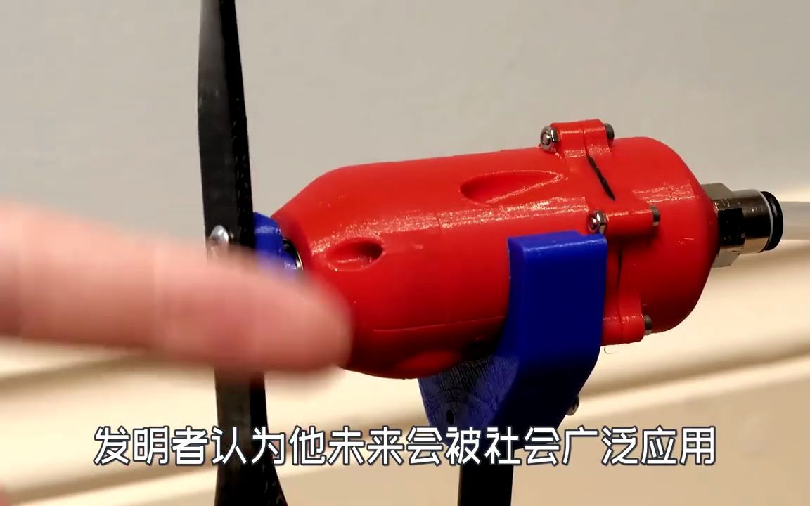 小伙用3D打印机发明出空气动力引擎,未来新型的增程式汽车?