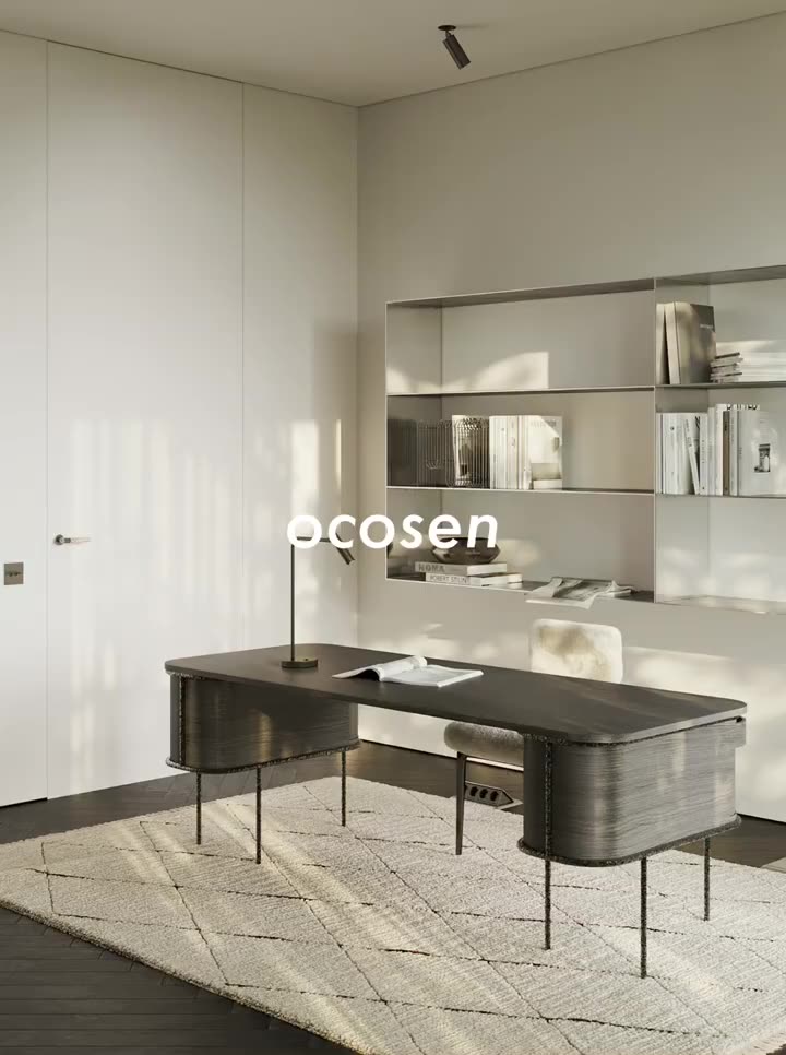 全屋定制|告别传统书房吧✨这个书房太߉�️了