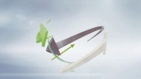 3D效果企业标志动画箭头球栏目包装片头LOGO演绎AE模板