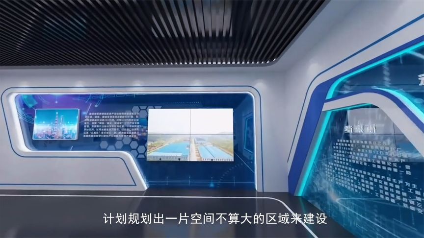 小型企业展厅设计方案这么做,也能高端大气上档次!