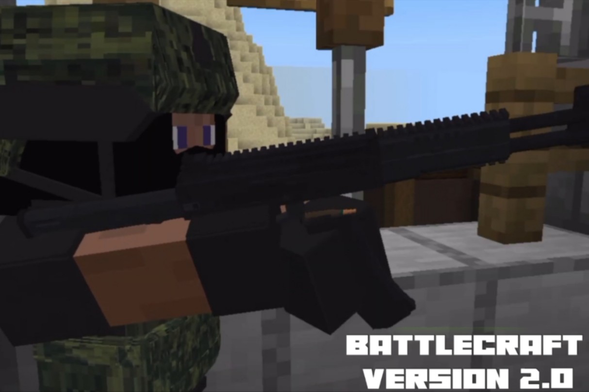 【我的世界基岩版】战斗工艺2.0正式版 Battelcraft 2.0_游戏热门视频