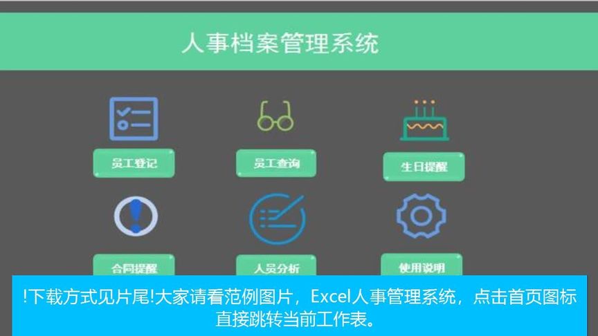 小白专用人事管理套表,Excel完整函数套路,合同生日一手掌控