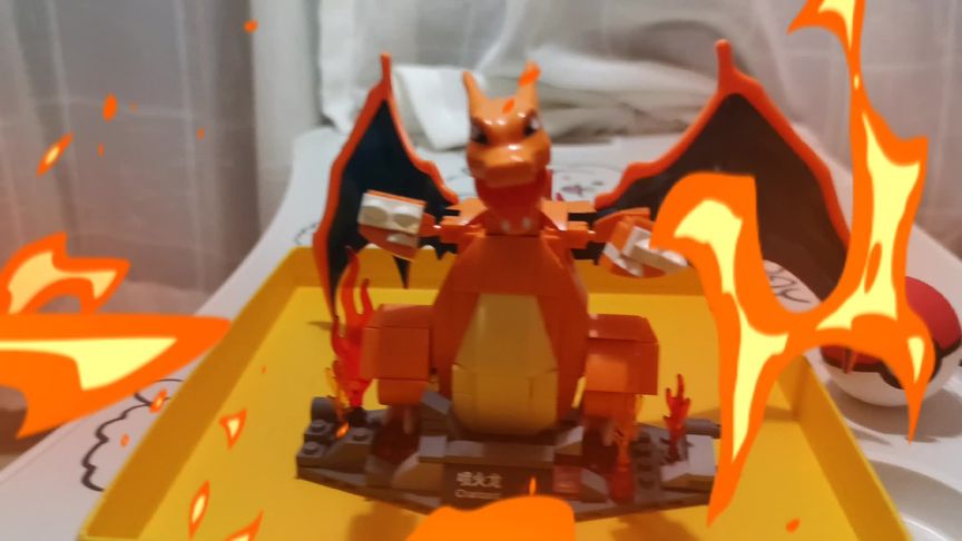 我得到神奇宝贝啦^O^～#模型 #潮玩#精灵宝可梦 #模玩