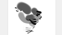 ps绘画001 一直毛茸茸的小鸡