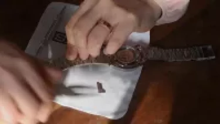 精工截表带空心表带