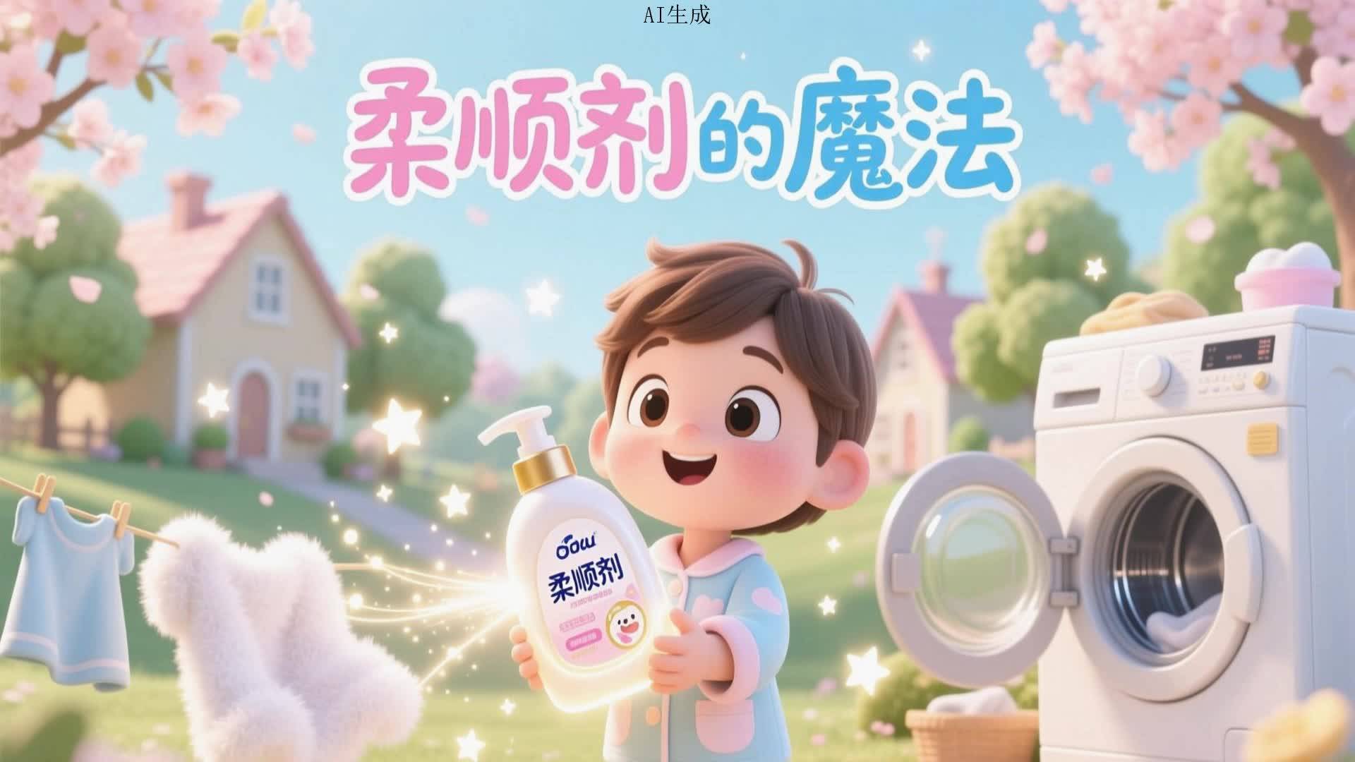 柔顺剂为何让衣物柔软?隐藏的秘密,你知道吗?