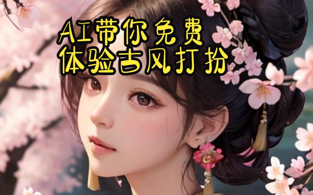 【AI真人绘画】古风少女写真,以后还需要去影楼吗?