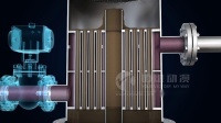聚合物分离装置系统原理三维动画-分离装置系统原理动画-动画制作