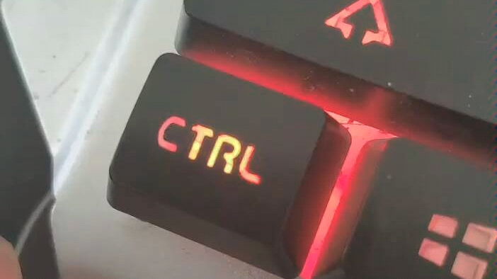 我的键盘,不需要ctr