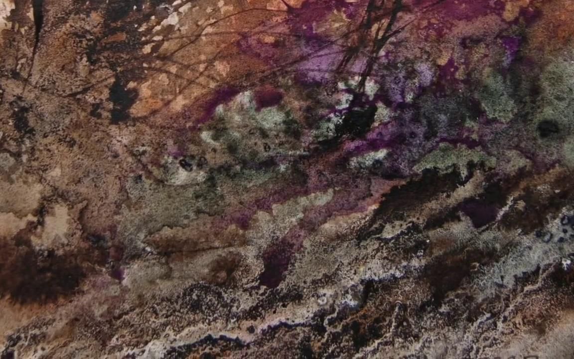 【水彩绘画技法】水彩绘画中的肌理技巧