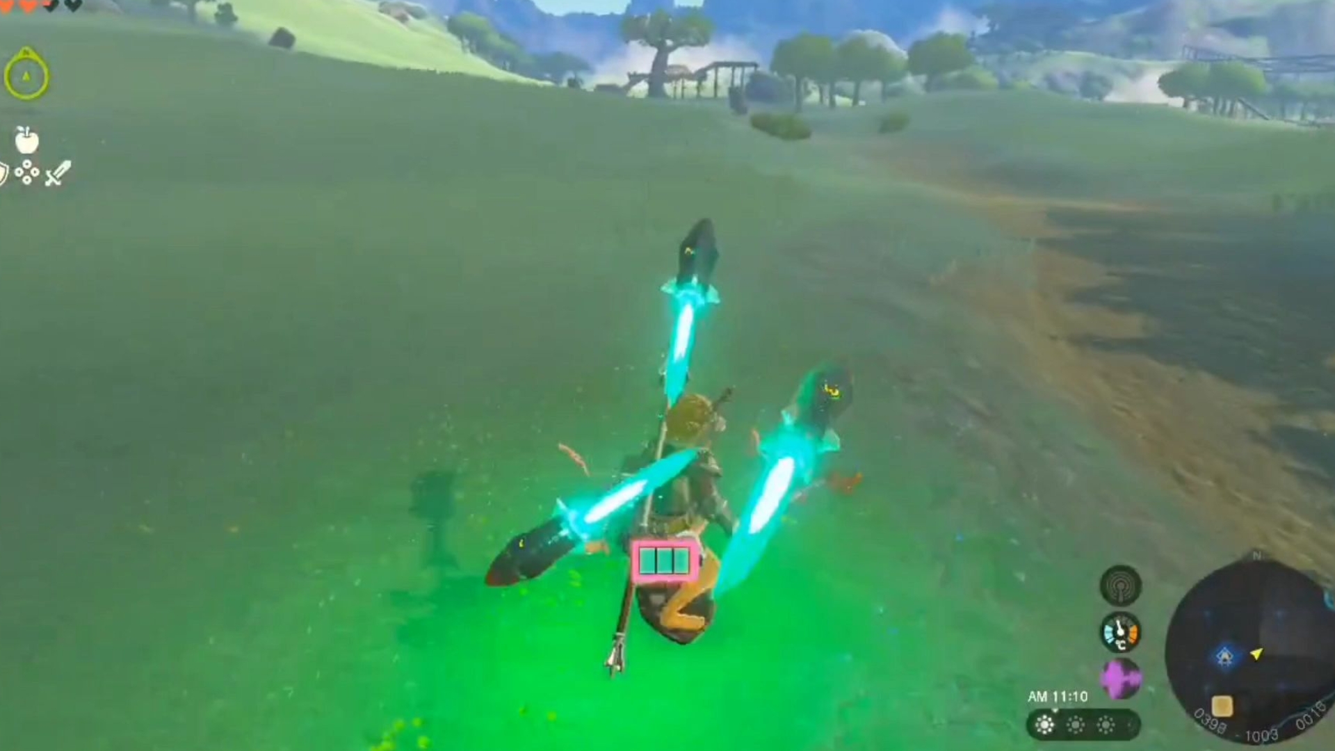 【王国之泪】火箭滑板ߚ�_塞尔达传说_游戏实况